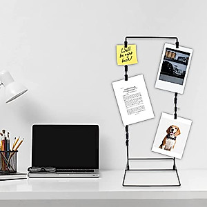 UTILE Countertop Snack Rack Display– Multi-Purpose Counter Stand Organizer for Retail, Stores, Parties, Candy Display and Holder and Chip Display Rack (Matte Black, 24’’ Tall x 9’’ Wide)