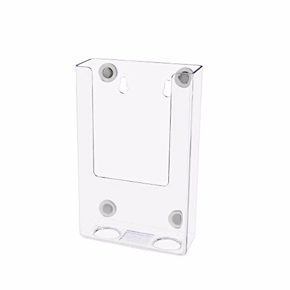 Marketing Holders Magnetic Tri Fold Holder 4 Inch Folded Printed Media Please Adheres to Metal Surfaces Clear Acrylic Maps Menus Brochures