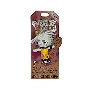 Watchover Voodoo 3-Inch Greatest Grandma - Handcrafted Gift to Bring Good Luck and Positivity Everywhere You Go