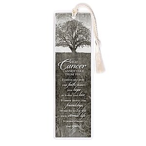 James Lawrence What Cancer Cannot Take from You Designer 2x6 Bookmark