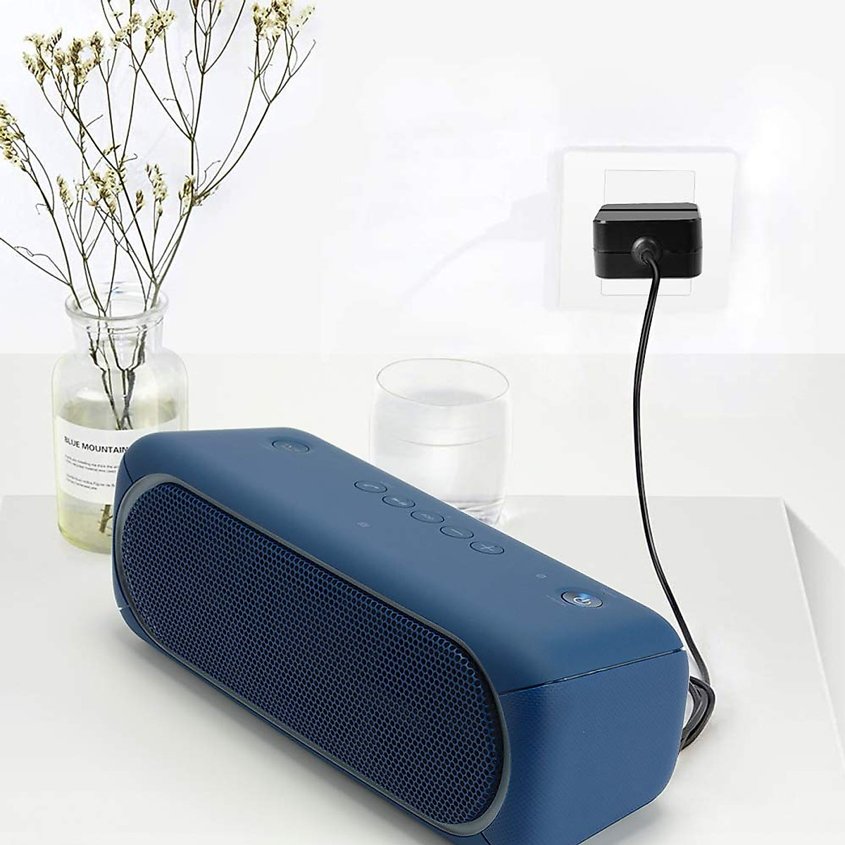 KFD 9.5V AC Adapter Charger for Sony SRS-XB40 BLK BLUE RED Portable Speaker, Sony CMT-V10IPN AC-NSA18-95 AC-FX110 DCC-FX110 DVP-FX921 DVP-FX930 DVP-FX935 DVP-FX950 DVD Player Power Supply Cord Charger