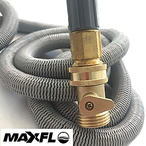 Heavy Duty Brass Garden Hose Shut Off Valve [2 Pack] | Garden Hose Connector | Garden Hose Valve | Water Hose Shutoff Valve Hose On/Off Valve Garden Hose Connector | Extra Pressure Washers