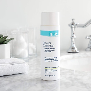 m-61 Power Cleanse- 8.4 oz.- Pore refining and exfoliating gel cleanser with glycolic, vitamin B5 & tea tree extract