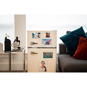 Magtech Magnetic Pocket Picture Frame, White, Holds 4 x 6 Inches Photos, 10 Pack (14610)