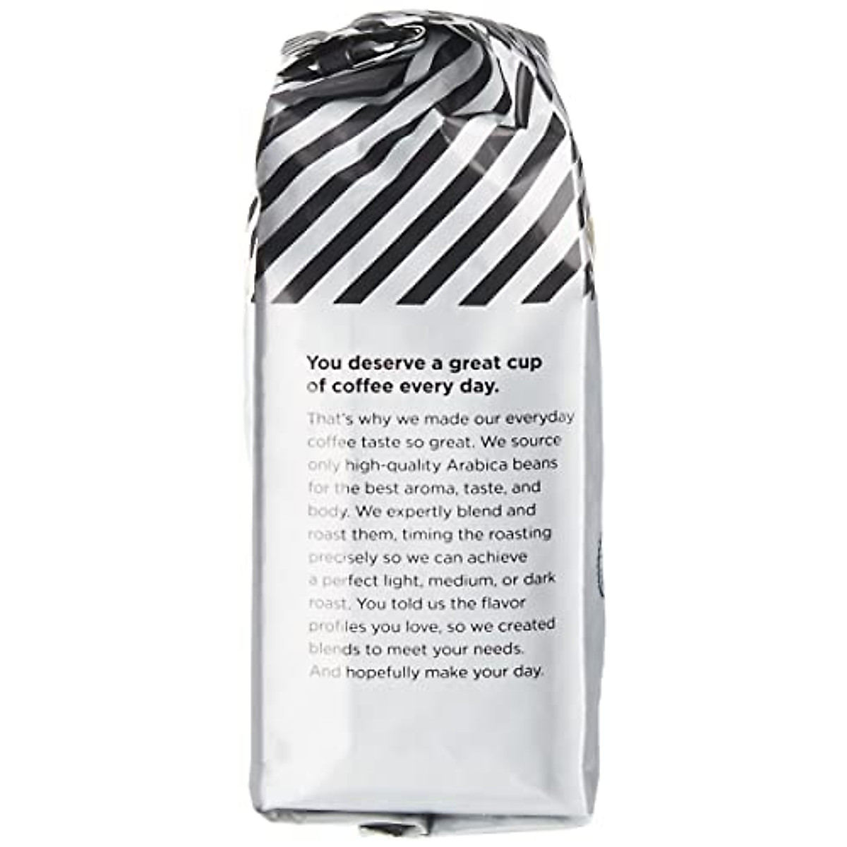 AmazonFresh French Vanilla Flavored Coffee, Ground, Medium Roast, 12 Ounce