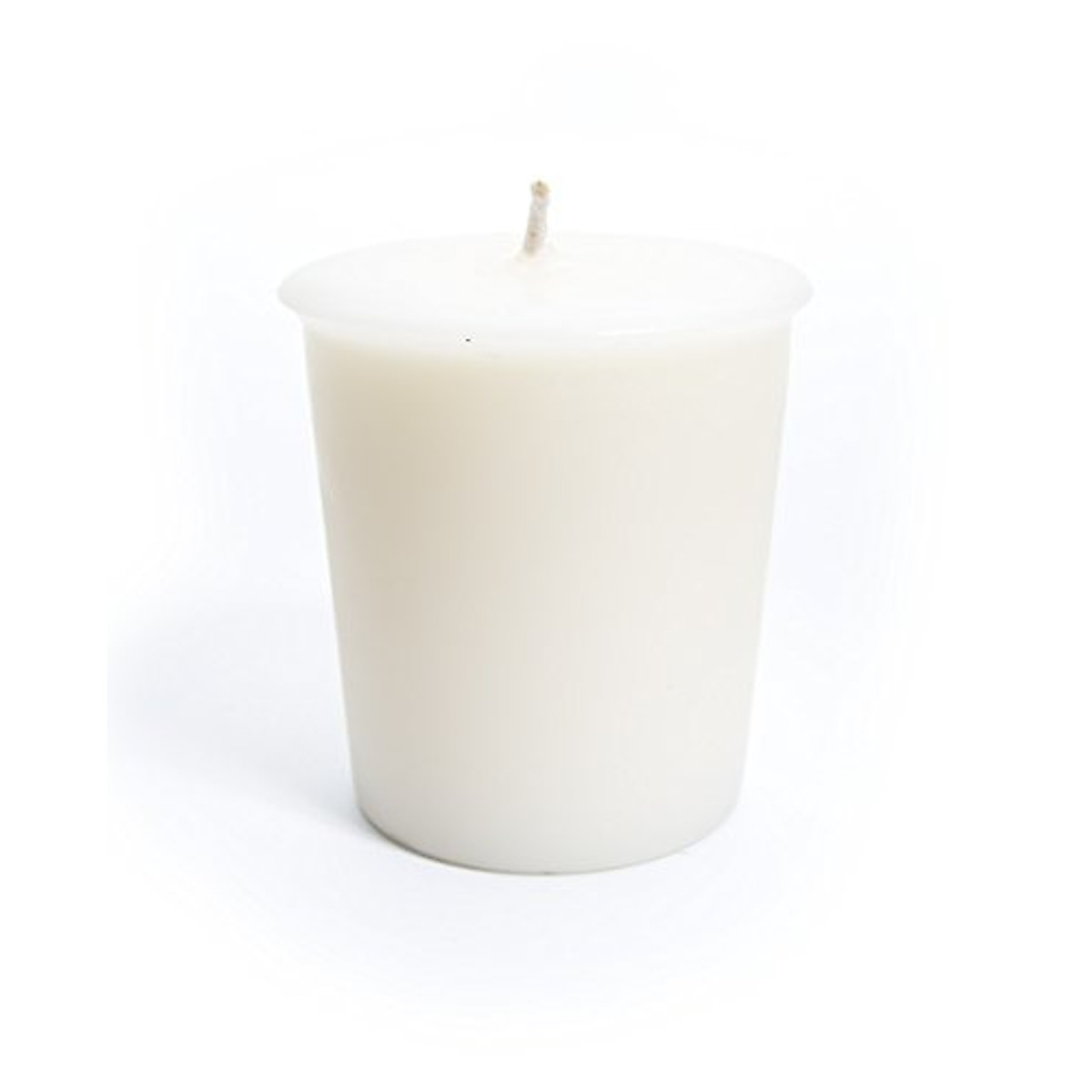 Pure Sandalwood Soy Votive Candles - Scented with Natural Fragrance Oils - 6 White Natural Votive Candle Refills - Incense & Earth Collection