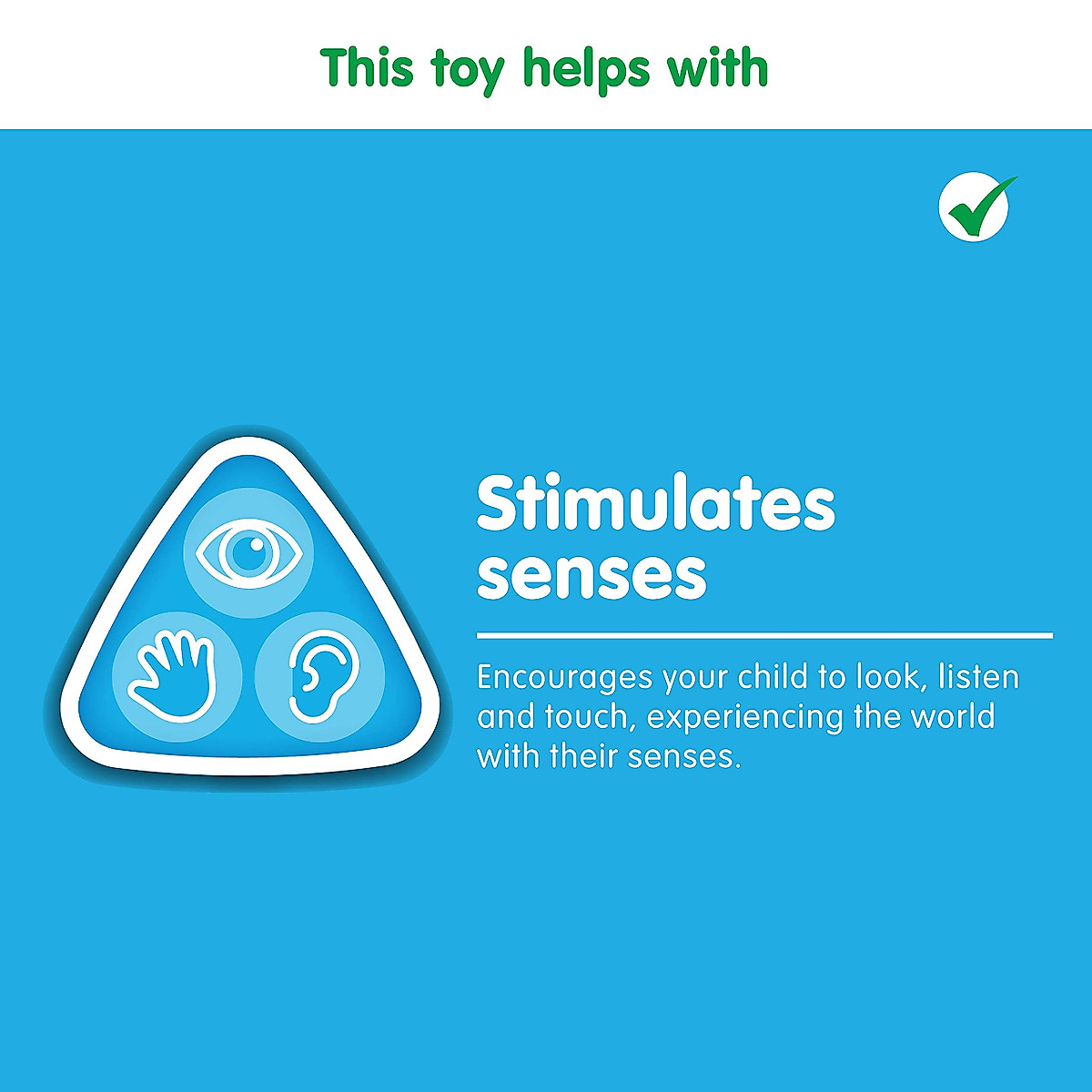 Early Learning Centre Little Senses Glowing Highchair Toy, Kids Toys for Ages 06 Month by Just Play