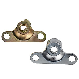 RLB-HILON Tailgate Hinge Body Mounted Compatible with Ford F150 F250 F350 F450 Ranger E7TZ99430B38A E7TZ99430B39A，1 Pair（2PC）