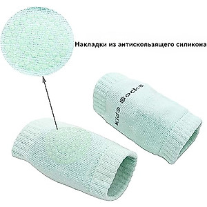 Hidetex Baby Leg Sleeve for Crawling – Infant Kneepads,Elastic Leg Warmers, Anti-Slip Leg Protector for Unisex Baby(5 Pairs) (Model 1)