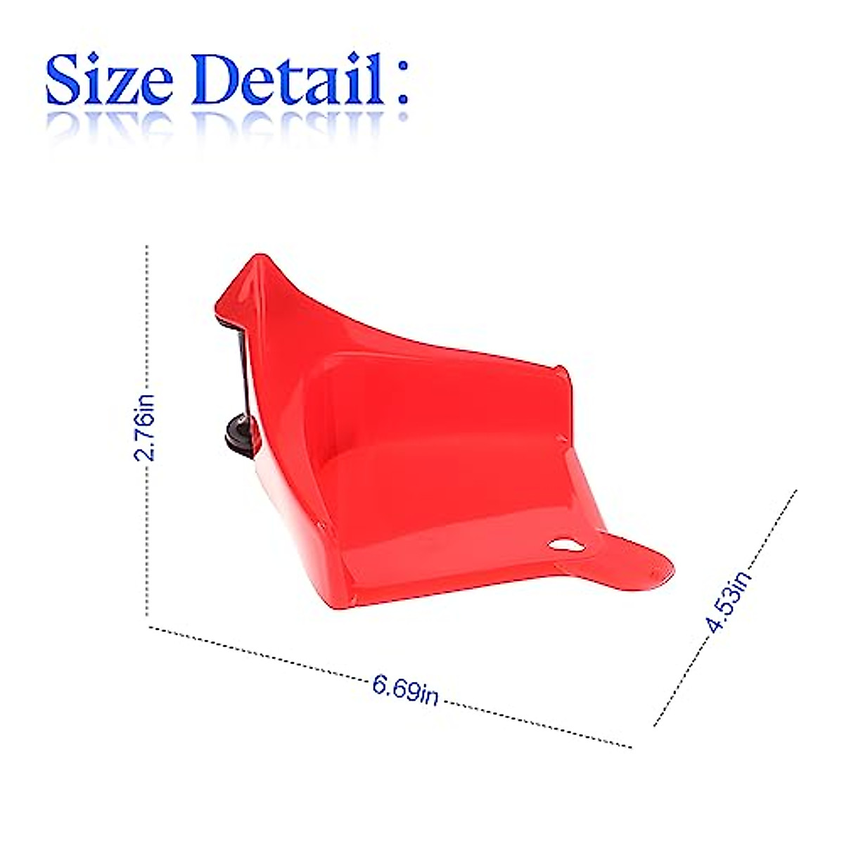 zipelo Car Hose Guide, 4 Pcs Tire Hose Roller Prevents Snagging Under Tire, Car Detailing Tire Hose Guide Roller to Avoid Stuck, Wire Cable Guide Washing Tool, Universal Car Accessories (Red)