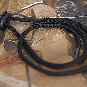 VISI-ONE Realtree All Purpose Camo Heavy Duty Large Laundry Bags 1 Pack 27" x 27" Inch Drawstring Travel Organizer Bag Hamper Basket Camp Home Dorm Tear Resistant Dirty Cloth Storage Camouflage