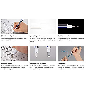 Tombow Holder Eraser, Mono Zero Round Shapre Silver (EH-KUR04)