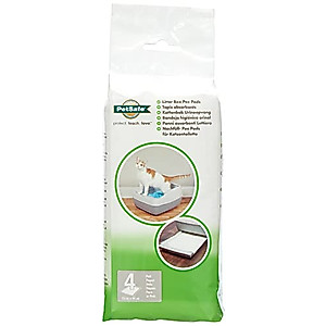 PetSafe Litter Box Pee Pad, for Deluxe Crystal Cat Litter Box System, from The Makers of The Scoopfree Self-Cleaning Cat Litter Box,White