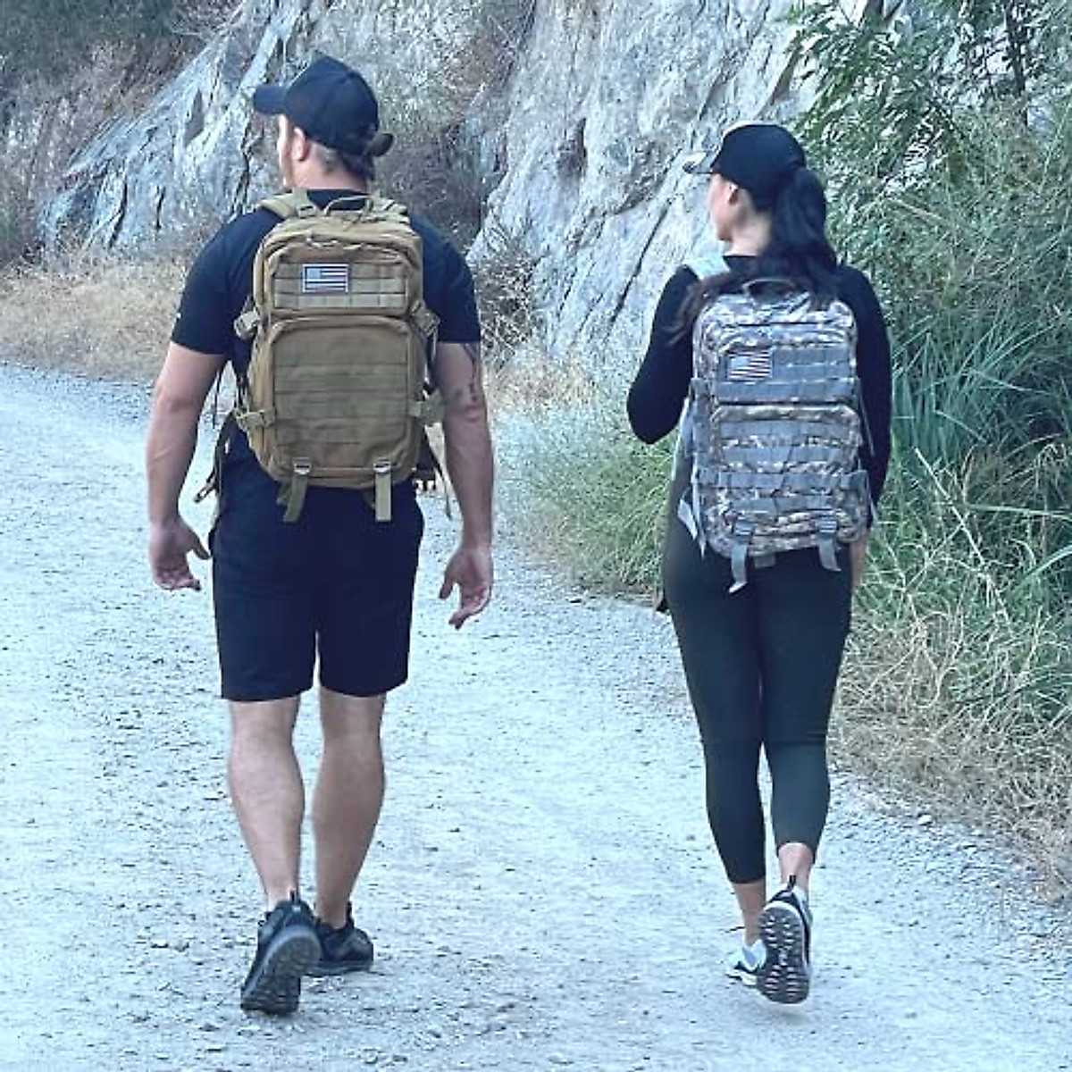 JupiterGear Tactical Military 45L MOLLE Rucksack Backpack for Backpacking Hiking Camping Trekking Hunting