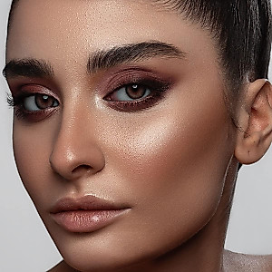 LUXAZA 6PCS Eyeshadow and Eyeliner Pen,Matte And Shimmer Cream Eyeshadow Pencil Crayon,Champagne Rose Pink Eye Brightener Stick,Waterproof Long Lasting Highlighter Makeup Stick