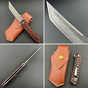 wellsure Pocket Knife Multitool Folding Knife, Survival Knife for Emergency Rescue Situations, Home Improvements Folding Pocket Knife (TYPE-7)