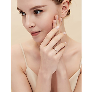 EAMTI 2mm 4mm 6mm 925 Sterling Silver Ring High Polish Plain Dome Wedding Band Comfort Fit Size 3