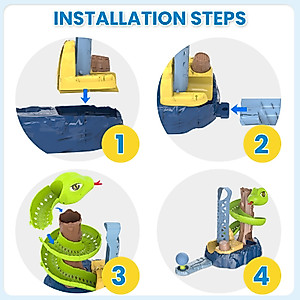 JONEG Kids Golf Set Toys for 3 4 5 Years Old, Toddler Golf Sets, Kid Golf Clubs, Outdoor Toys for Toddlers Age 3-5, Baby Golf Set, Gifts for 3 4 5 6 7 8 Year Old Boys Girls