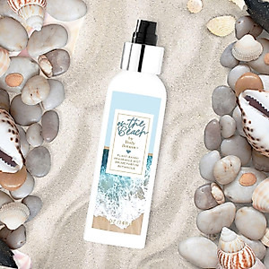 On the Beach ALCOHOL-FREE Fine Fragrance Perfume Mist by Body Botanic 5 Fl Oz 148 mL - an Irresistible Blend of Warm Sand, Sea Spray, Sand Jasmine, Mandarin, Driftwood, Sea Salt (On the Beach)
