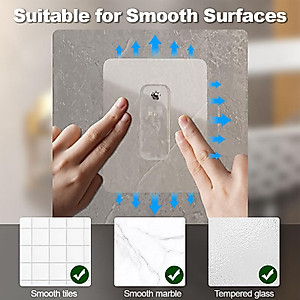 Kysren Bathroom Shower Caddy Corner: 2 Pack Shower Shelves, Sturdy Bathroom Organizers Wall Adhesive No Drilling, Shower Accessories Storage Holder