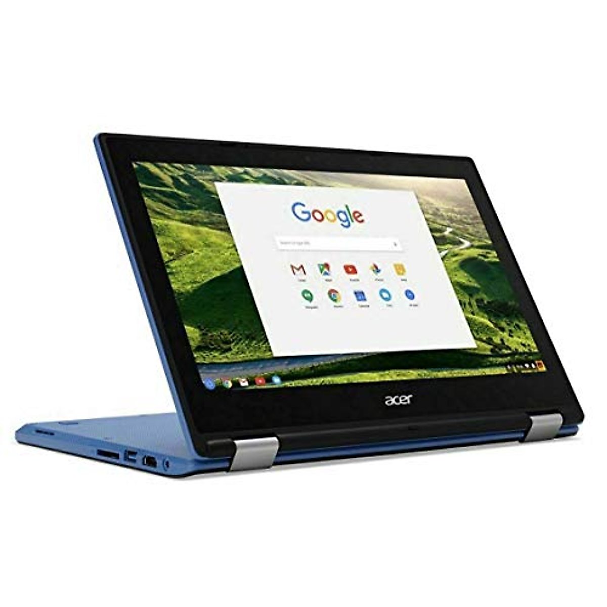 Acer Chromebook R11 CB5-132T-C67Q Touch Screen Chromebook with Intel Celeron N3060 Processor, 11.6" IPS Multitouch Screen 4GB Memory, 32GB SSD and Google Chrome OS