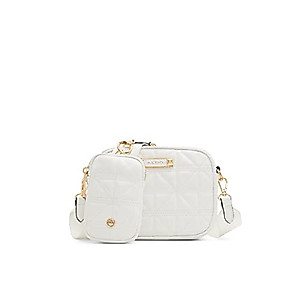 ALDO Women's Halaberyn Cross Body Bag, White