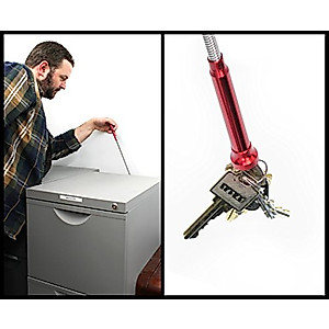 VViViD Stainless Steel Flexible 2 Feet Magnetic Pick-Up Claw Grabber Tool W/LED Light