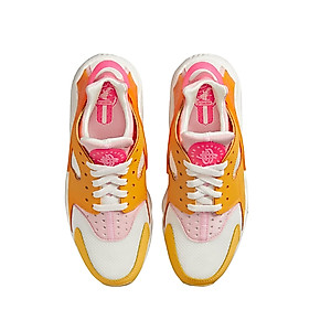 Nike Women's Air Huarache Summit White/Hyper Pink-Solar Flare (DX2674 100) - 9.5
