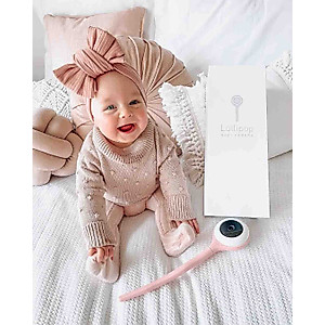 Lollipop Baby Monitor with True Crying Detection (Cotton Candy) - Smart WiFi Baby Camera - Camera with Video, Audio and Sleep Tracking