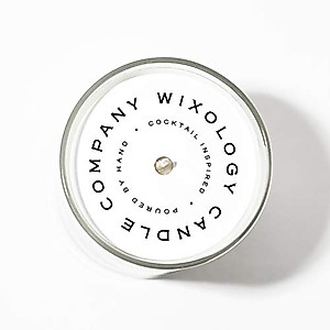 Wixology Cocktail Inspired Soy Candle - Reusable Rocks Glass - Made in Kentucky - 7 oz (Cosmopolitan)