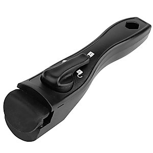 HAOHIZE Removable Handle Black, Detachable Removable Pan Handle,Universal Pot Handle Replacement,Frying Pan Universal Removable Handle Pan Bing Suitable for All Cookware Black