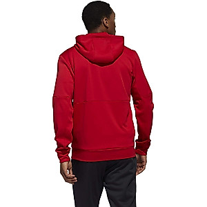 adidas Issue Full Zip Jacket - Men's Casual S Team Power Red Melange/White