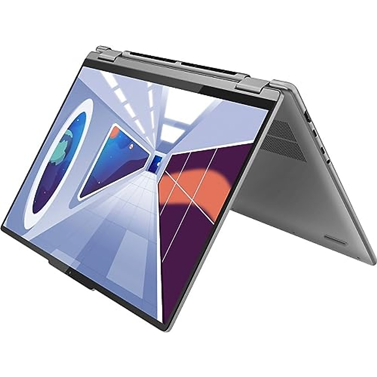 Lenovo Yoga 7 16" WUXGA 2 in 1 Touch Screen Laptop | AMD Ryzen 5 7535U | AMD Radeon 660M Graphics | 8GB RAM DDR5| 512GB SSD | Backlit | Fingerprint | Windows 11 Home | Bundle with Stylus Pen