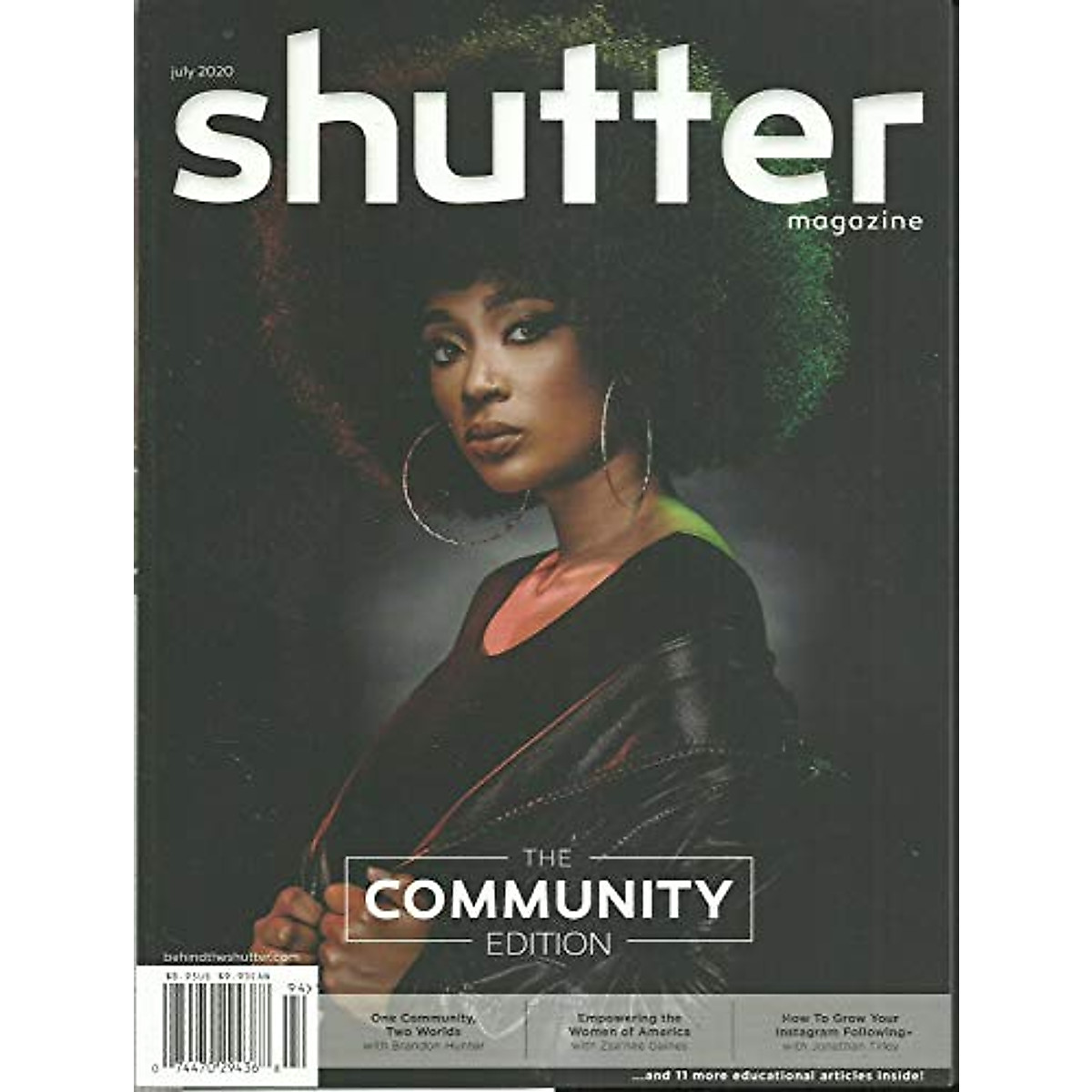 SHUTTER MAGAZINE THE COMMUNITY EDITION JULY, 2020 ISSUE # 094