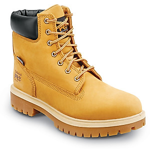 Timberland PRO 6IN Direct Attach Men's, Wheat, Soft Toe, MaxTRAX Slip Resistant, WP/Insulated Boot (10.0 M)