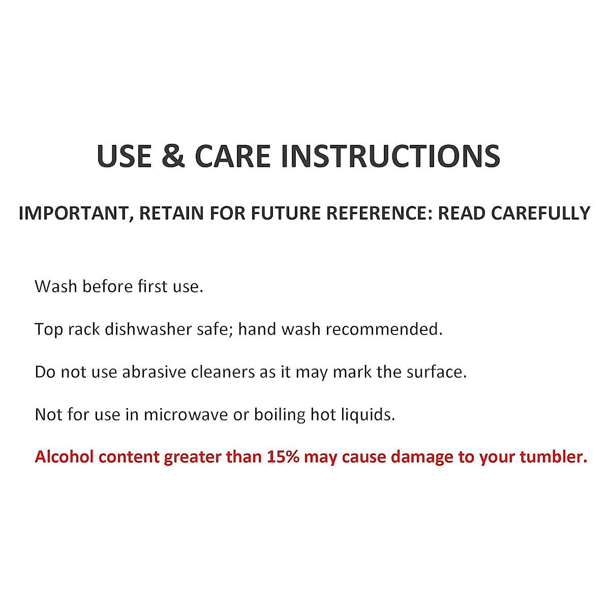 KOXIN-KARLU Unbreakable Classic 18 ounce All-Purpose Plastic Stem Wine Glasses Acrylic Glasses, Set of 6 Clear