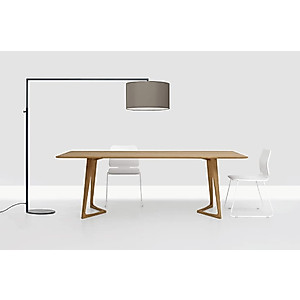 River 'Rectangle' Dining Table. All solid Hardwood. Highest quality on Amazon.