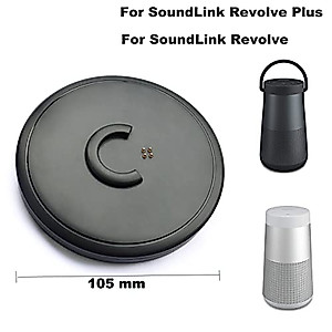 ENJOY-UNIQUE Replacement Charger Charging Cradle Dock Mount Stand Compatible with Bose SoundLink Revolve + II/SoundLink Revolve Plus/SoundLink Revolve+ /SoundLink Revolve Portable Speaker