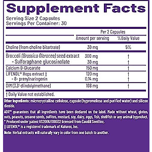 AOR, Estro Freedom, Vegan, Natural Supplement to support healthy estrogen balance and healthy, regular menstruation, 60 Capsules (30 Servings)