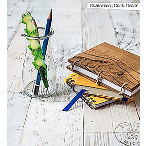 Planet Pens Three Wise Frogs Novelty Pen - Cute Fun & Unique Kids & Adults Ballpoint Pen, Colorful Animal Writing Pen Instrument School & Office Desk Decor