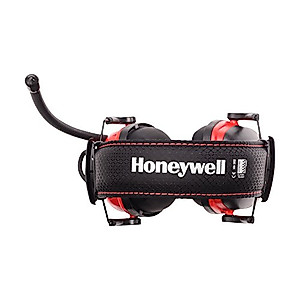Honeywell Sync Digital AM/FM/MP3 Radio Earmuff (RWS-53012), Red