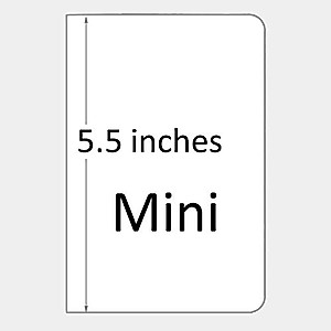 RICCO BELLO 3.5 x 5.5 Inch Pocket to Do Checklist Notebook, 64 Pages Per Notebook, 5-Pack (Black)