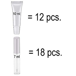 DDCI Versagel Lip Gloss Base Clear (4.23 Fl. oz, 125 ml.) for DIY Beauty and Cosmetics MADE IN U.S.A.