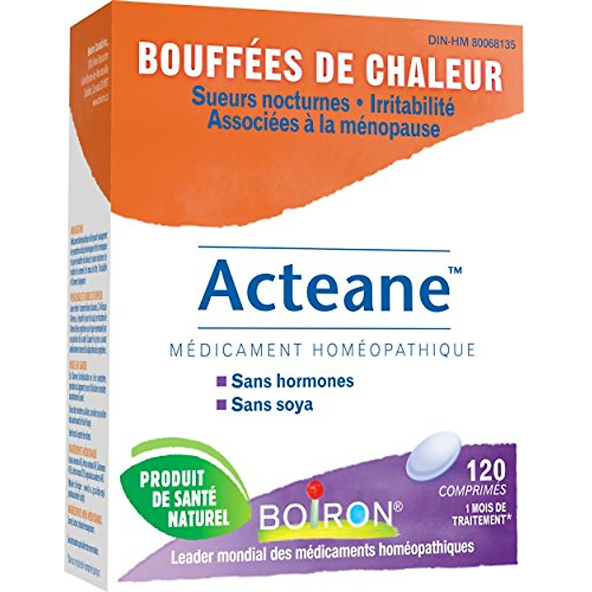 BOIRON Hot Flashes Acteane, 120 CT