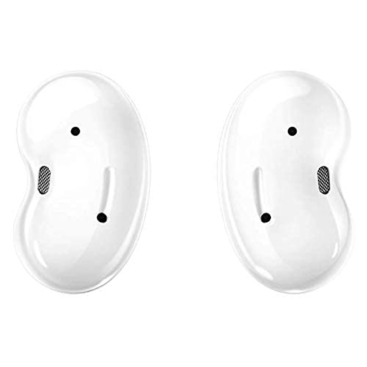 SAMSUNG SM-R180NZWAXAR Earset - Galaxy Buds Live, Mystic White Stereo True Wireless Bluetooth Earbud Binaural in Ear Noise Canceling (Certified Refurbished)
