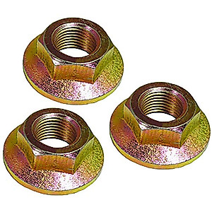 TITISKIN (3 Pack) Spindle Blade Nut for Cub Cadet Zero Turn Mower RZT 50 - RZT 54 - RZT42
