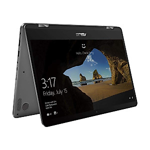ASUS ZenBook Flip 14 Ultra-Slim Convertible Laptop, 14” Full HD IPS Level, 8th Gen Intel Core I5-8265U Processor, 8GB LPDDR3, 256GB PCIe SSD, Backlit, Fingerprint, Windows 10 Home - UX461FA-DH51T