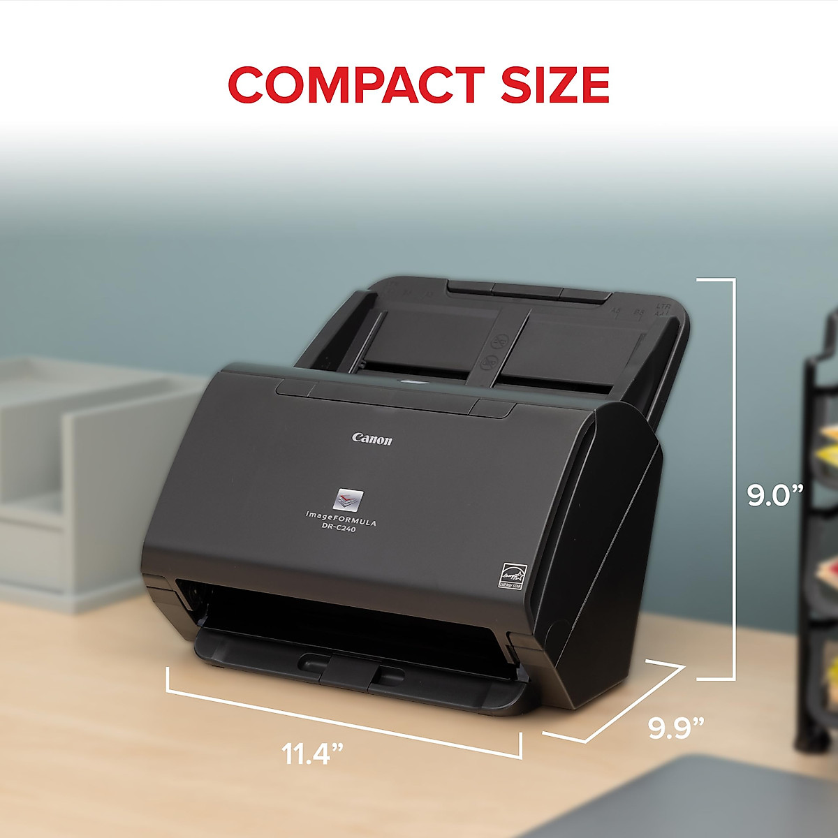 Canon 0651C002 ImageFORMULA DR-C240 Office Document Scanner