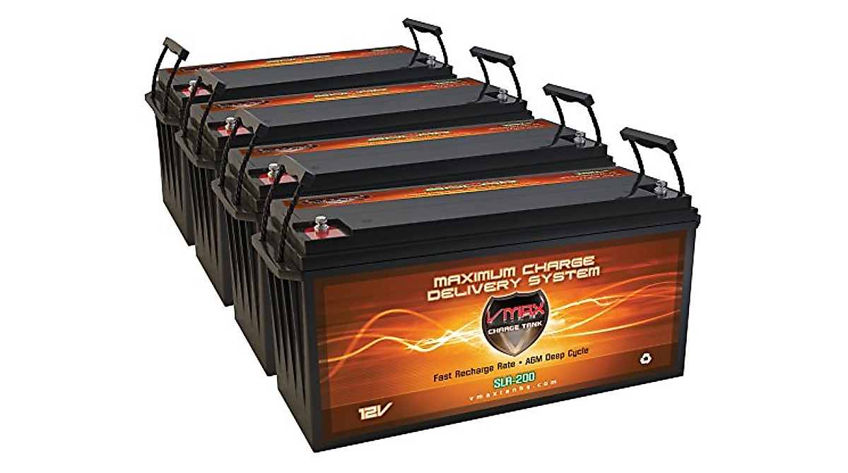 Vmaxtanks VMAX SLR200 12V 200Ah AGM Solar Batteries