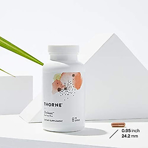 Thorne Red Yeast Rice + CoQ10 - Maintain Healthy Cholesterol Levels and Supports Cardiovascular Health - Gluten-Free, Dairy-Free - 120 Capsules